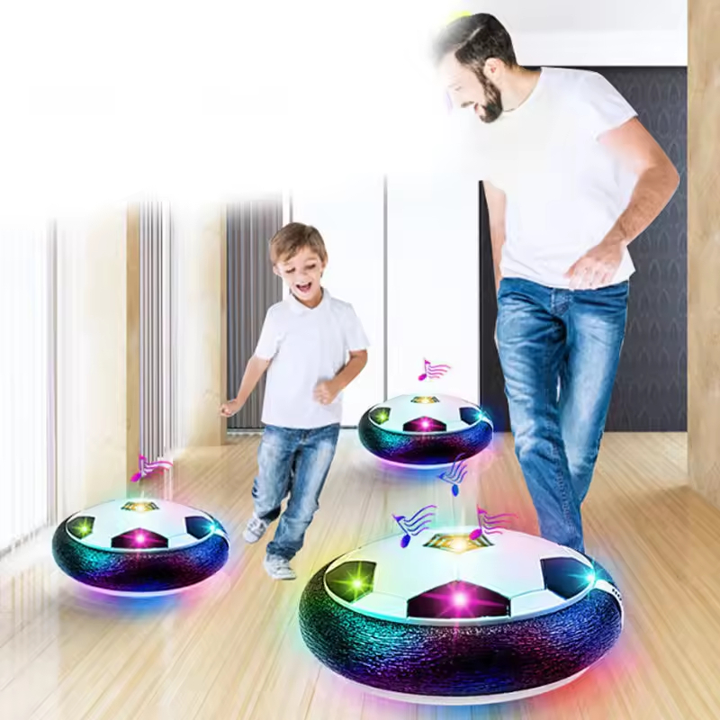 Hover Soccer Ball Toys for Children Electric Floating Football with LED ...