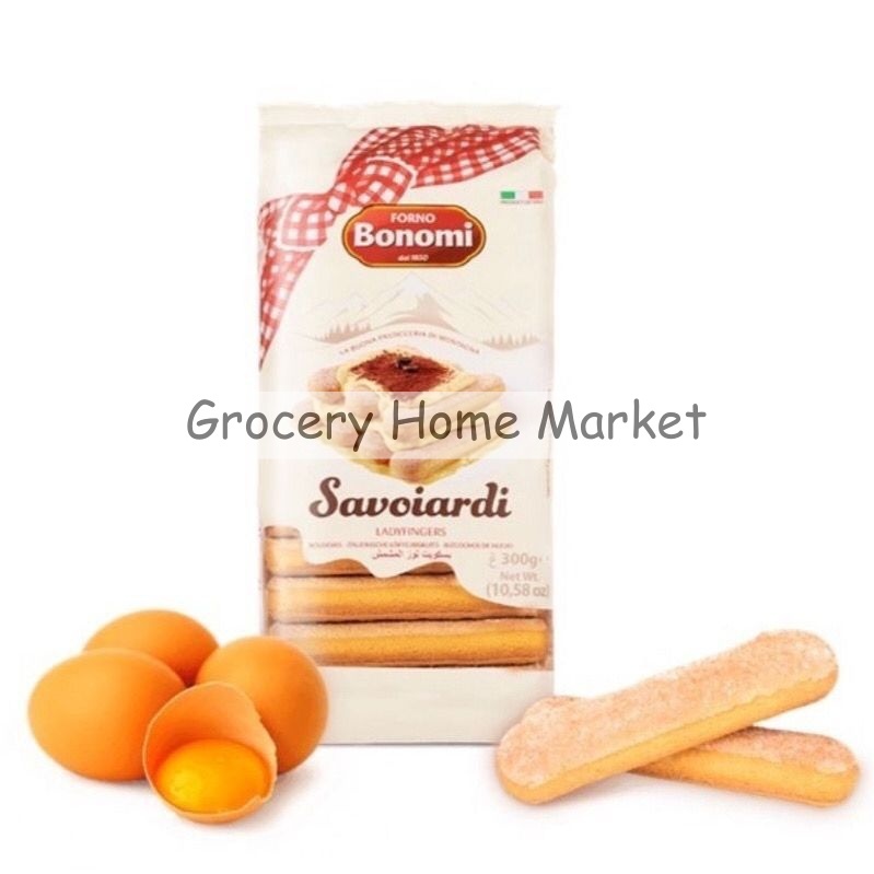 Bonomi Lady Finger Biscuits (100gm x 4packs) / Ewen Lady Finger ...