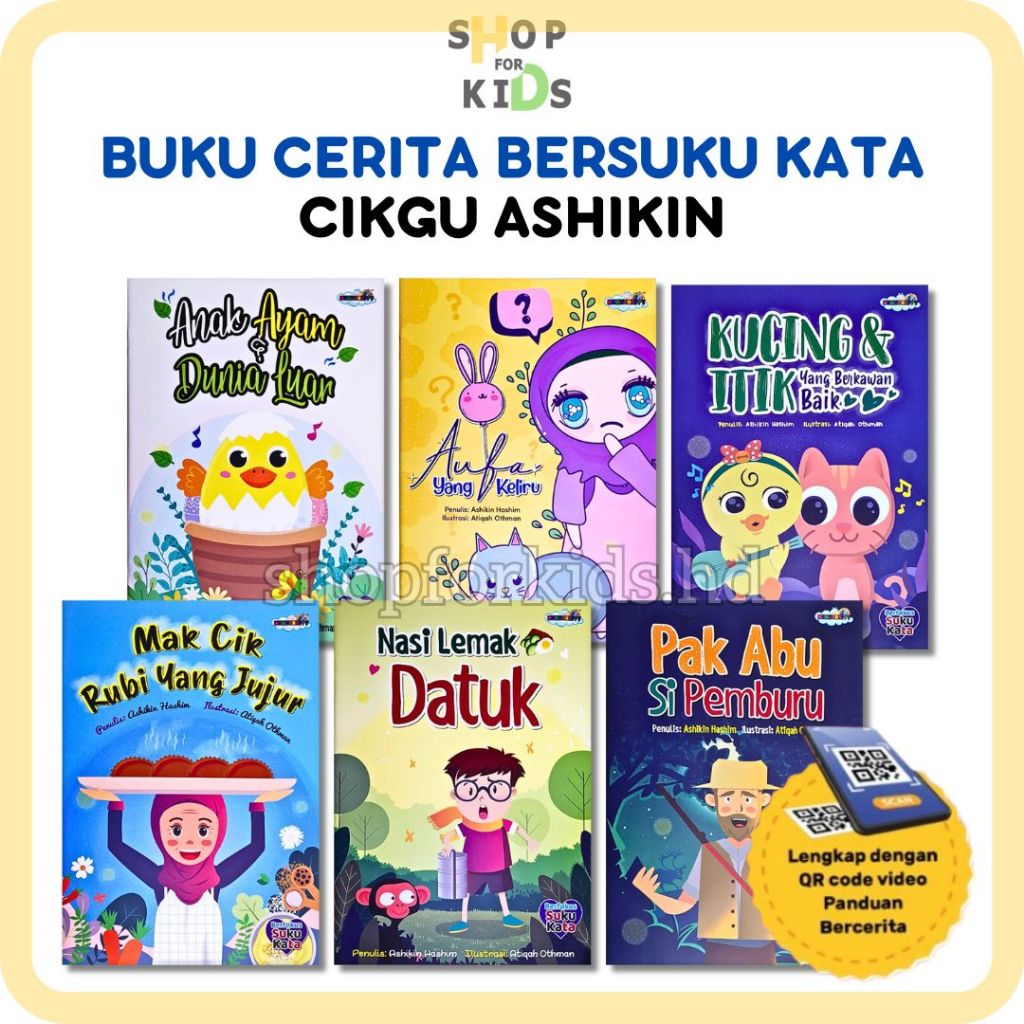 BUKU CERITA BERSUKU KATA CIKGU ASHIKIN HASHIM | Children Story Book ...