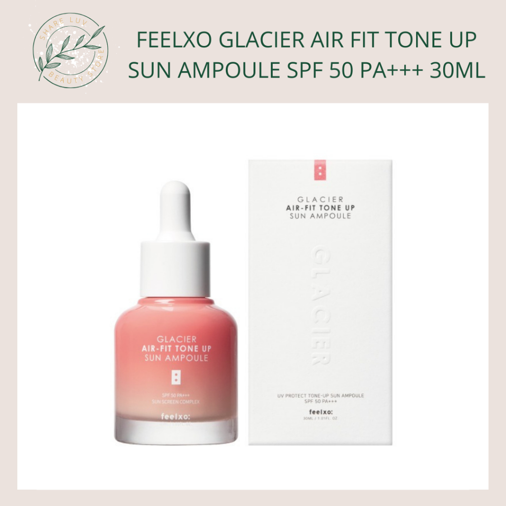 Feelxo Glacier Air Fit Tone Up Sun SPF 50 PA+++ 30ml | Shopee Singapore