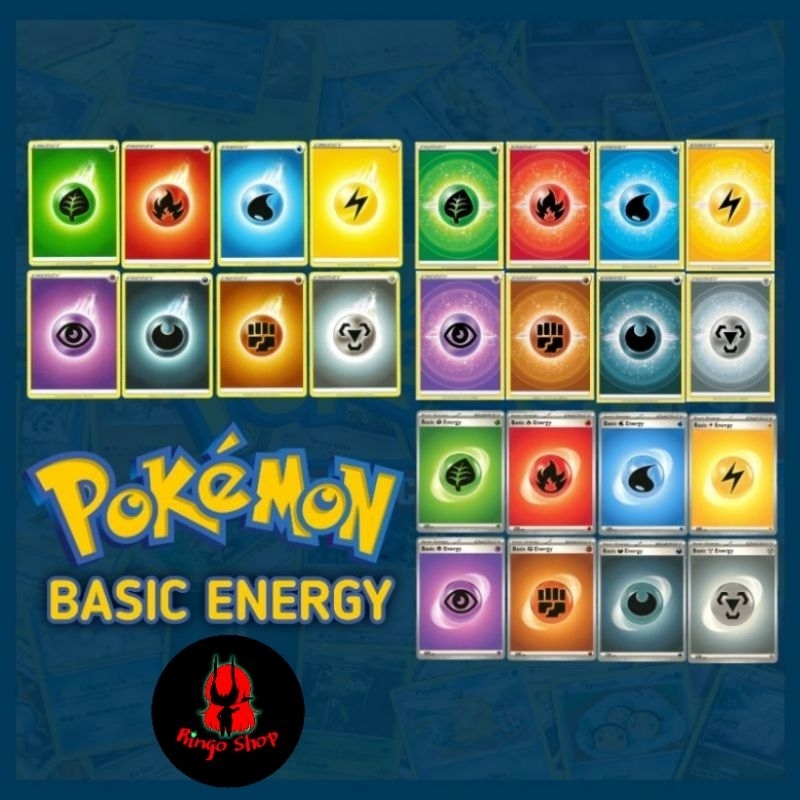 Pokemon TCG PTCG Basic Energy | Shopee Singapore