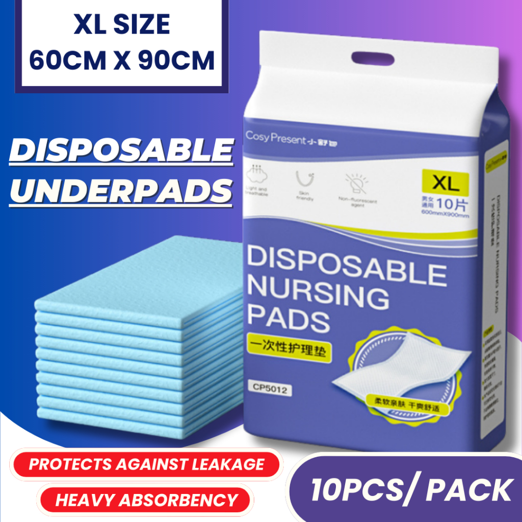 Disposable Underpad Adult Incontinence Care Super Absorbent Protection ...