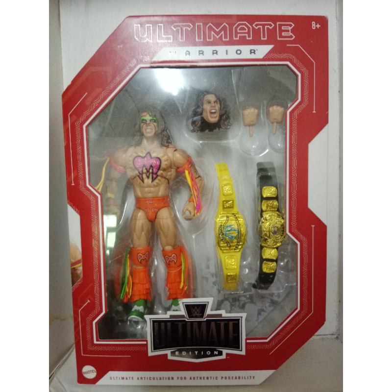 Mattel WWE Ultimate Edition Fan Takeover Ultimate Warrior Wrestling ...