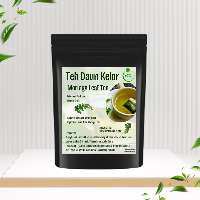 Pure Moringa Leaf Tea (40 Bags)/ Pure Moringa Leaf Tea (40 Teabags ...