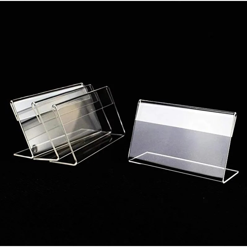 Acrylic PriceTag Display Holder, Akrilik Display Harga, Acrylic Name ...