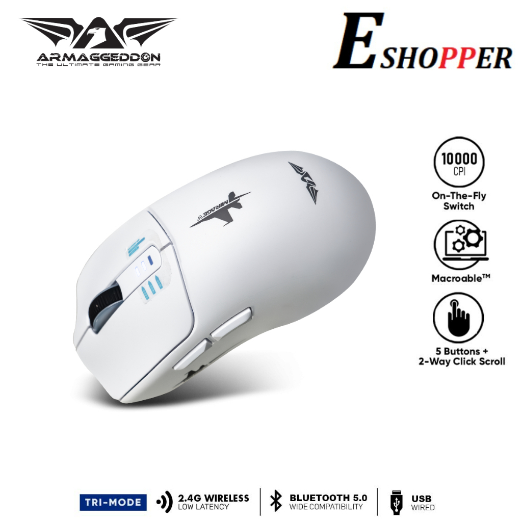 ARMAGGEDDON MIRAGE V WIRELESS GAMING MOUSE | Shopee Singapore