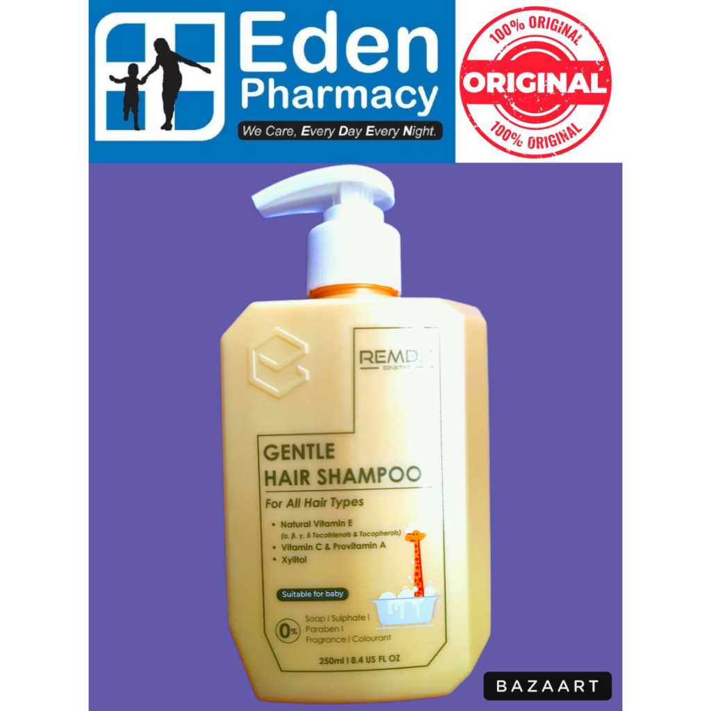 REMDII Gentle Hair Shampoo ( 250ml ) | Shopee Singapore