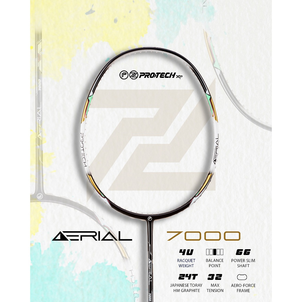 PROTECH AERIAL 7000 | 4UG1 | MAX 32LBS | Badminton Racket | Shopee ...