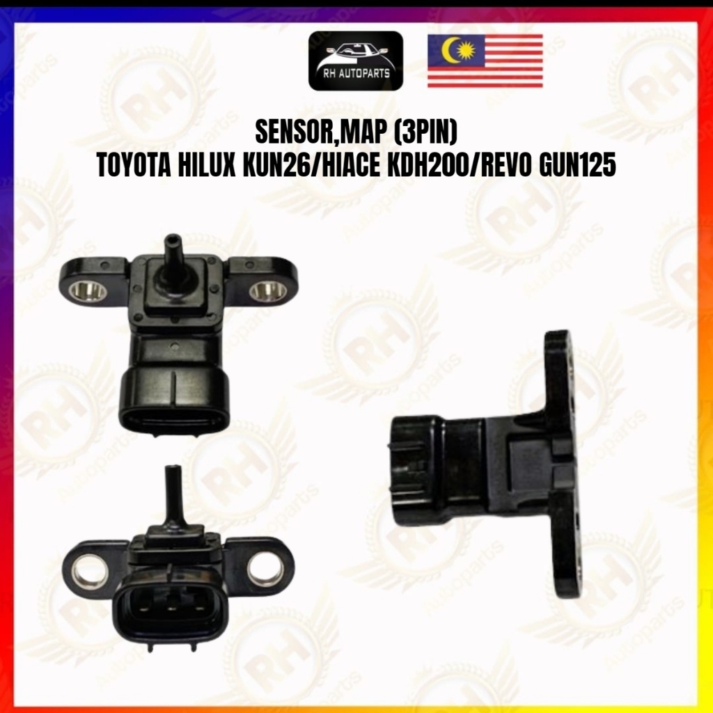 89421-71030 MAP SENSOR TOYOTA HILUX KUN26/HIACE KDH200/REVO GUN125 ...