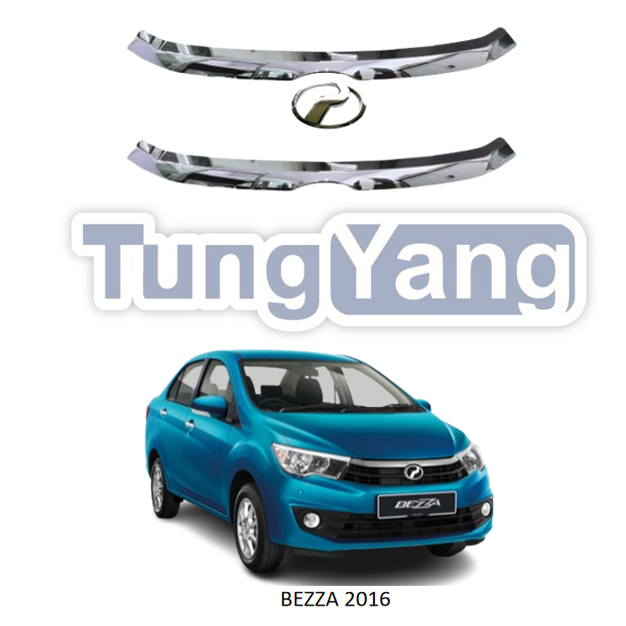 PERODUA BEZZA 2016 GRILLE MOLDING COMPLETE SET | Shopee Singapore