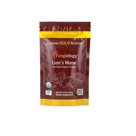 California Gold Nutrition, Fungiology , Certified Organic Lion's Mane ...