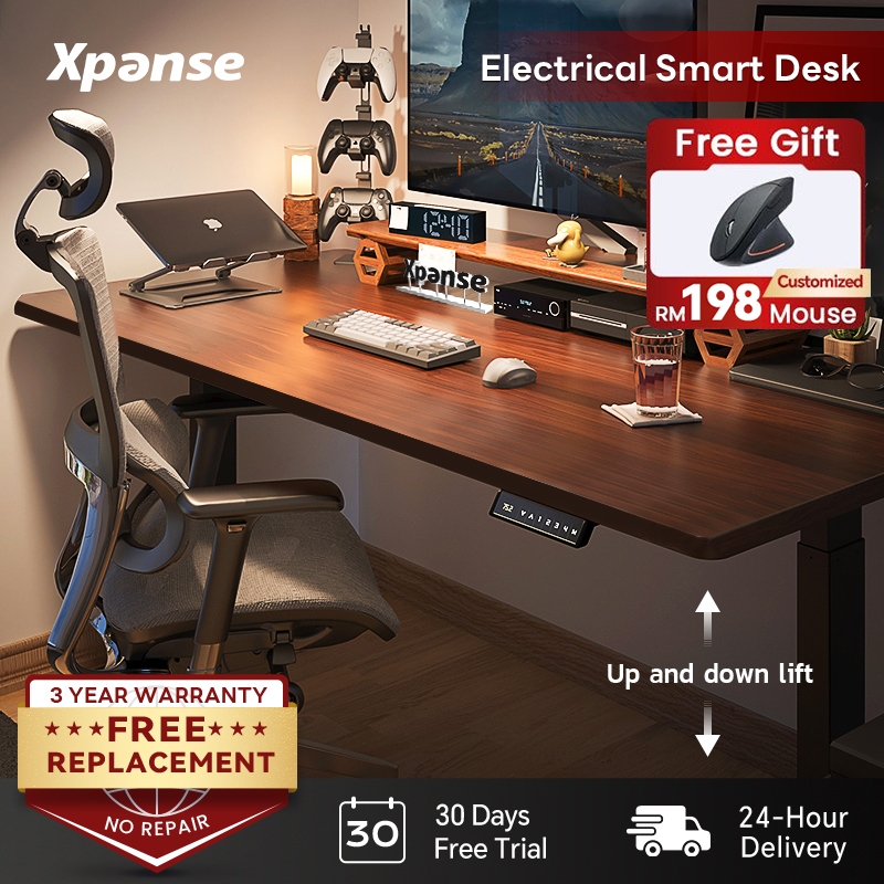 Xpanse Elecric Meja belajar meja komputer Gaming Table Office table ...