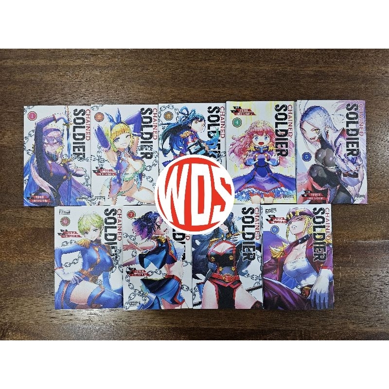 Manga : Chained Soldier volume 1-9 (English Version) | Shopee Singapore