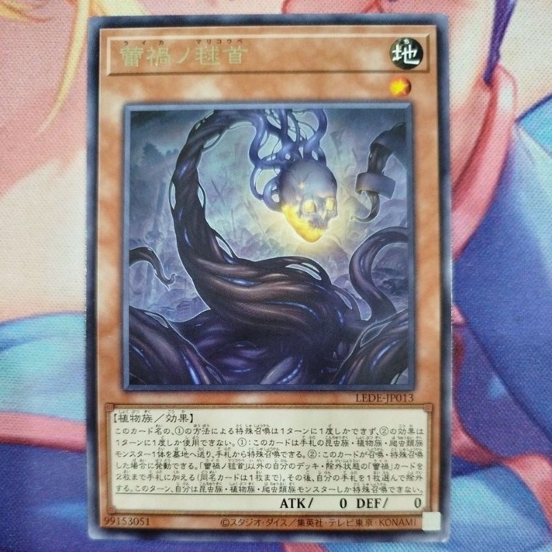 YUGIOH LEDE-JP013 Ragnaraika the Evil Seed (R) | Shopee Singapore