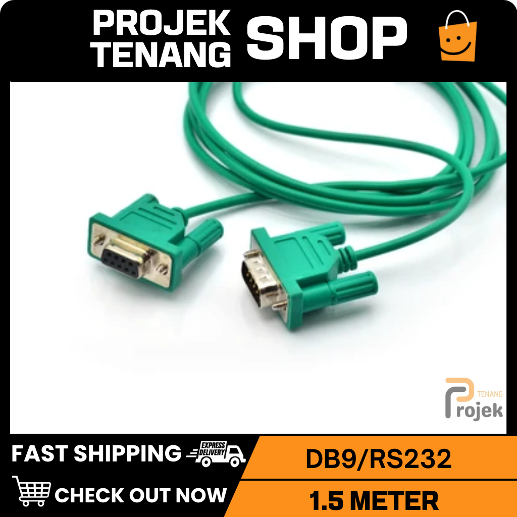 RS232 Serial DB9 9Pin Male to Female 2-3 Cross Line Cable 9 pin ...