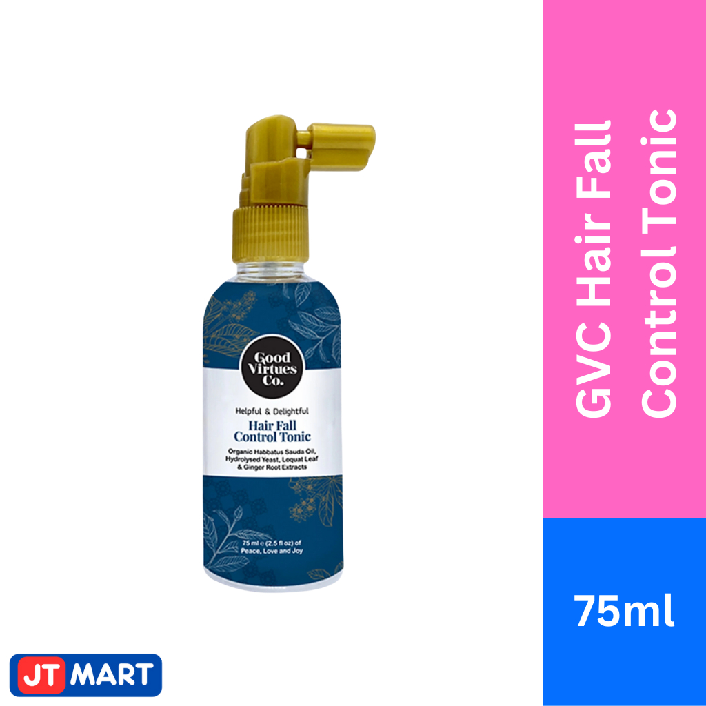 GVC Good Virtues Co. Hair Fall Control Tonic (75ml) | Shopee Singapore
