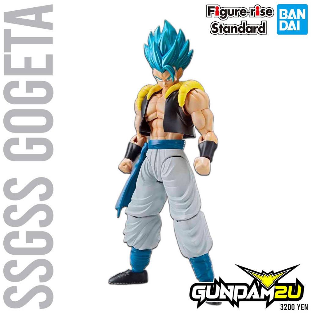 BANDAI FRS Super Saiyan God Super Saiyan Gogeta - Figure-rise Standard ...