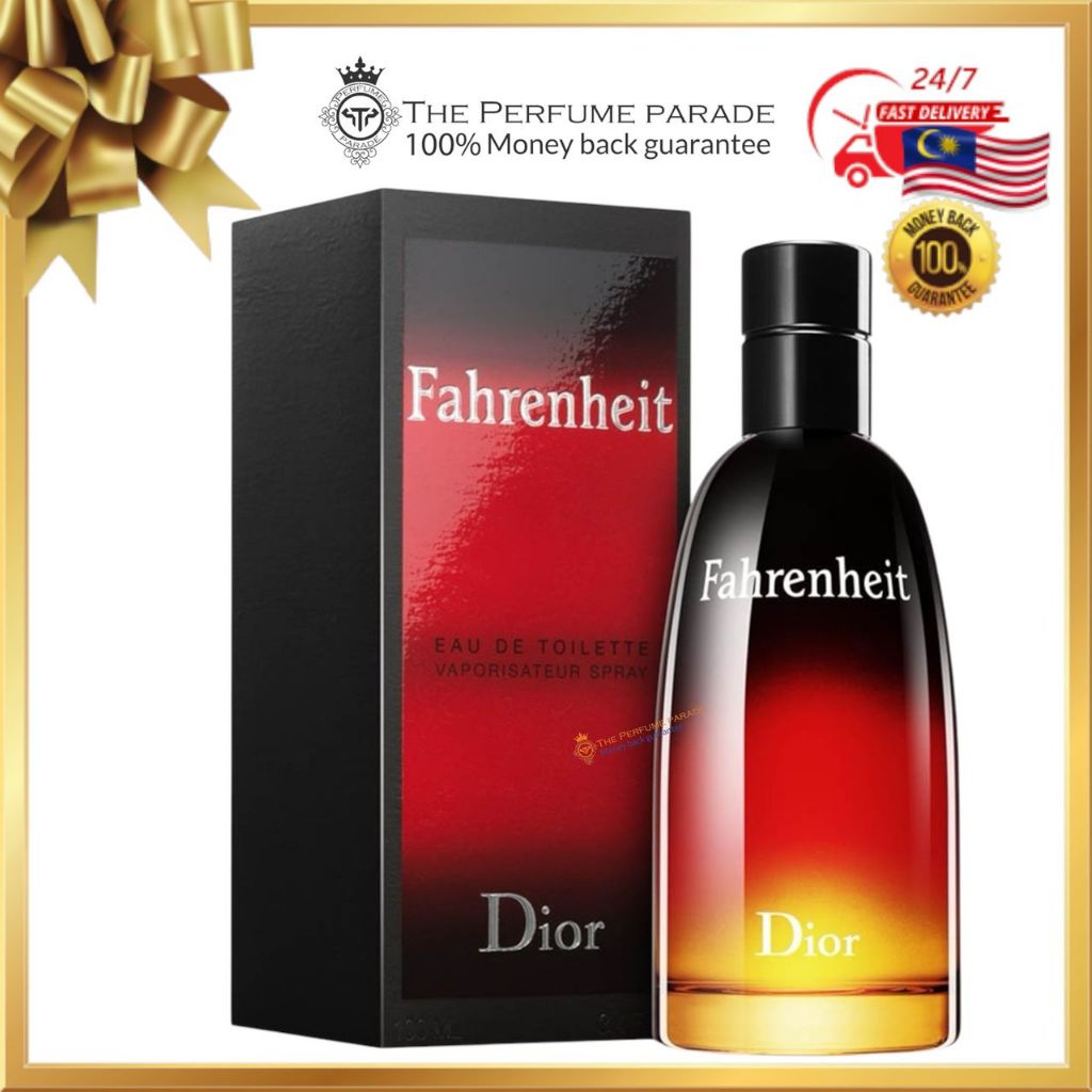 Perfume Deor Fahranheit Eau De Toilette ML100 For Men(With Paper Bag ...