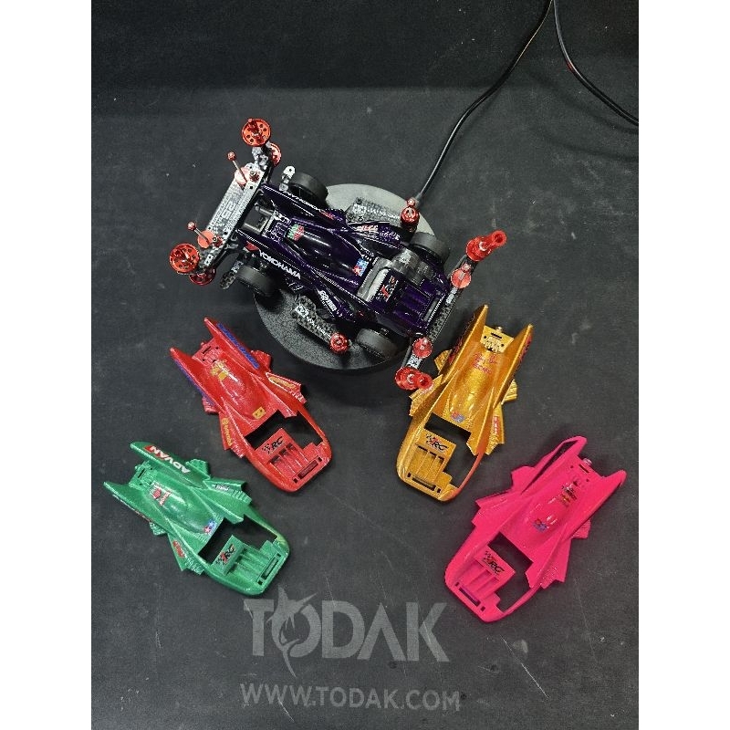 Tamiya SFM Strato Vector Body Cowl with Sticker design | Shopee Singapore
