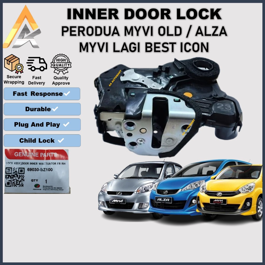Brand New Inner Door Lock Perodua Myvi Old Alza Myvi New Lagi Best Icon ...