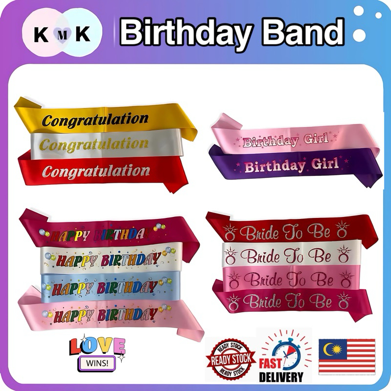 Congratulation Sash Graduation Party Accessory Decoration Party Favors ...