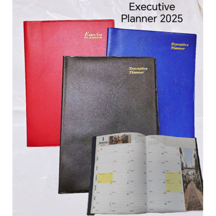 Executive Planner 2025 Size A4 12 months / Diary 2025 | Shopee Singapore