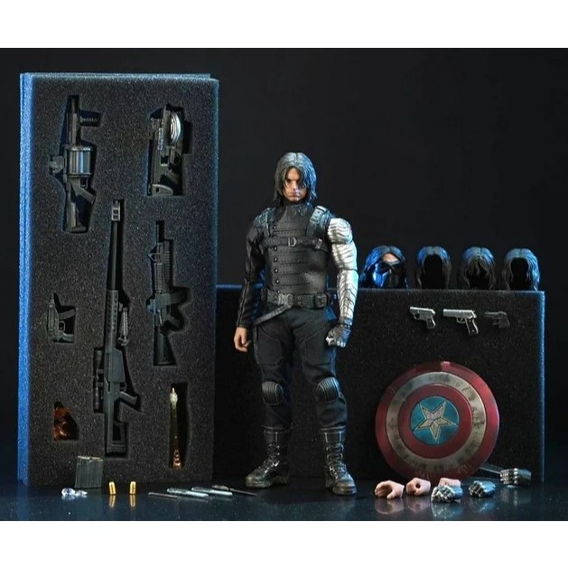 Nota Studio Masked Killer 1/12 Winter Soldier Deluxe version (Cloth ...