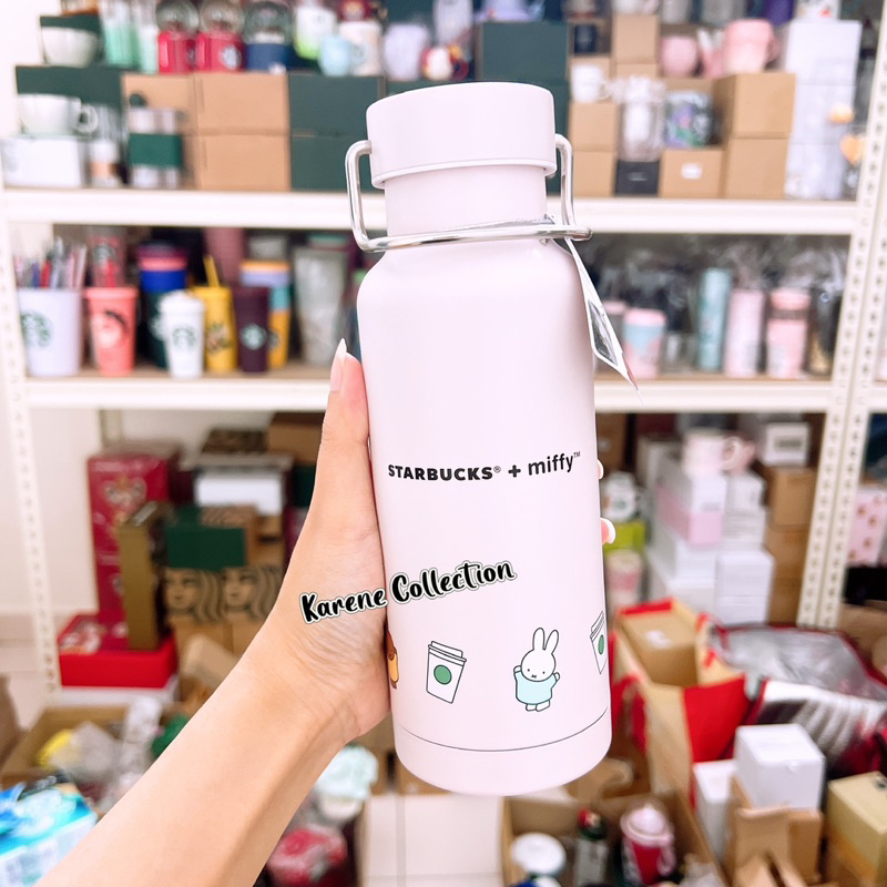 Starbucks x Miffy Boris 2024 Collection SS Bottle 473ml 新加坡 星巴克米菲兔联名系列不锈钢随行杯 | Shopee Singapore