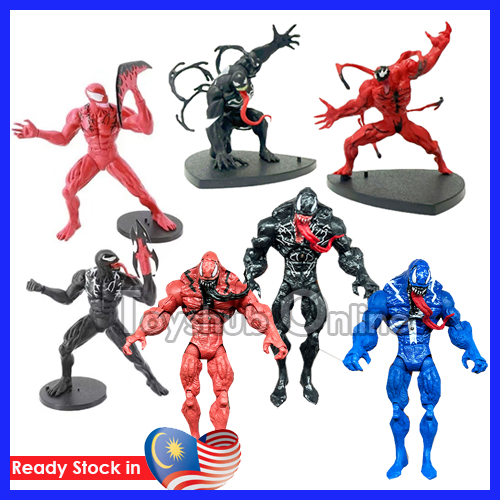TOYSHUB Legends Series Spider-Man Venom Carnage Action Figure Spider ...