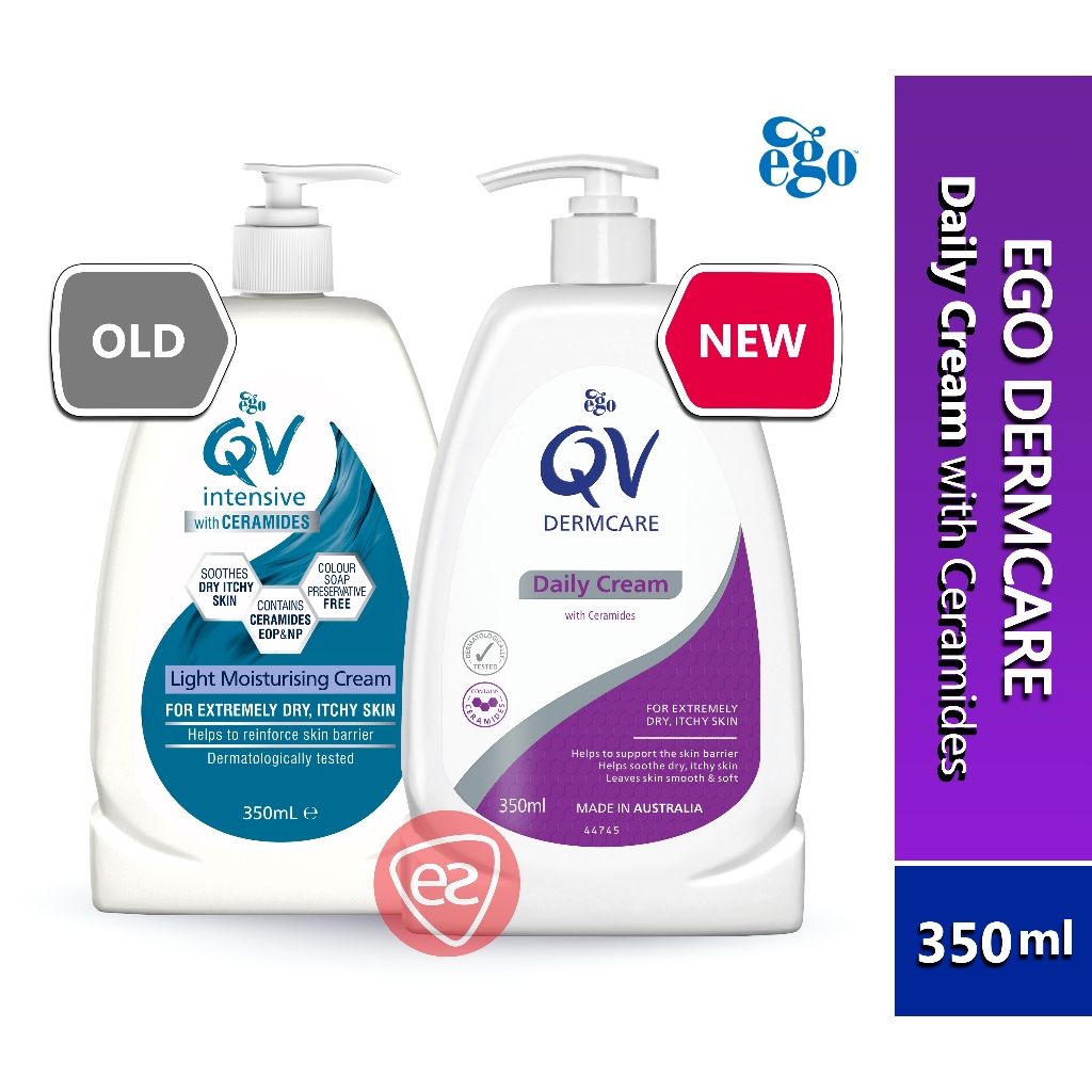 Ego QV Dermcare Daily Cream With Ceramides 350ml (was known as ...