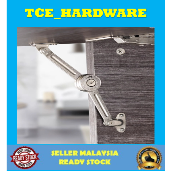 Pneumatic lifting free stop for kitchen cabinet door Lift up Stay Soft ...