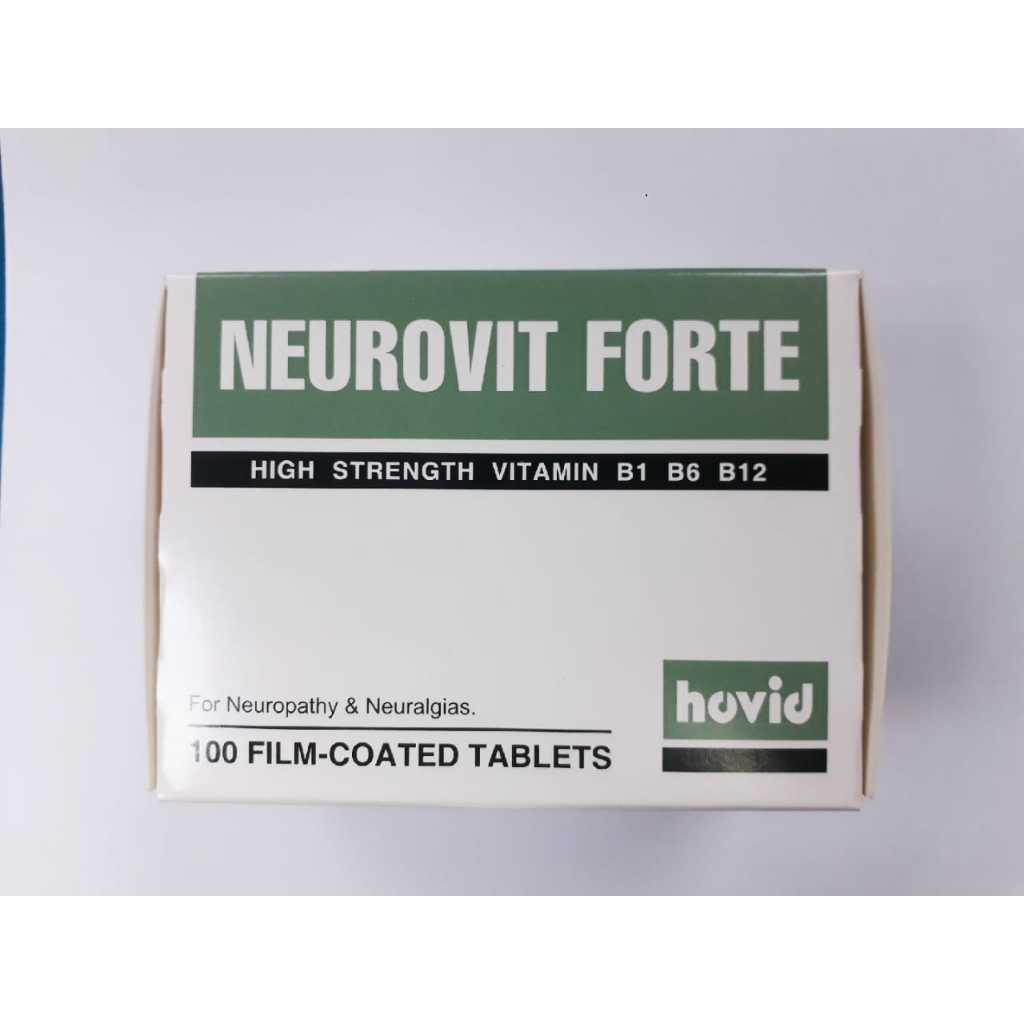 Hovid Neurovit Forte Tablets 100’s (Exp: 6/2027) | Shopee Singapore
