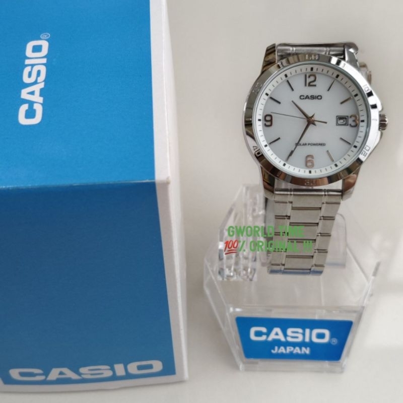 CASIO TOUGH SOLAR MTP-VS02D-7A/MTP-VS02D-7ADF/MTP-VS02D/MTPVS02D ...