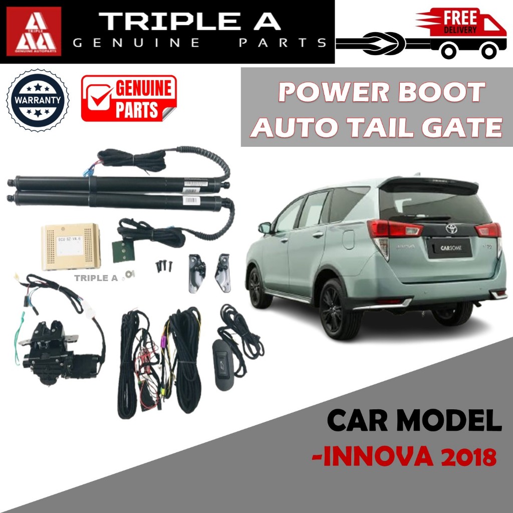 TOYOTA INNOVA 2018 Plug&Play Electric Auto Tailgate Power Boot Soft ...