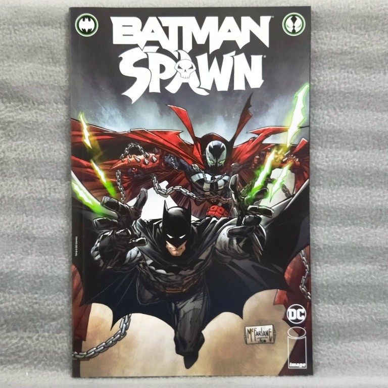 Batman/Spawn 1 Todd McFarlane Variant (One-Shot 2022 DC/Image Comics) Greg Capullo (Key Issue ...