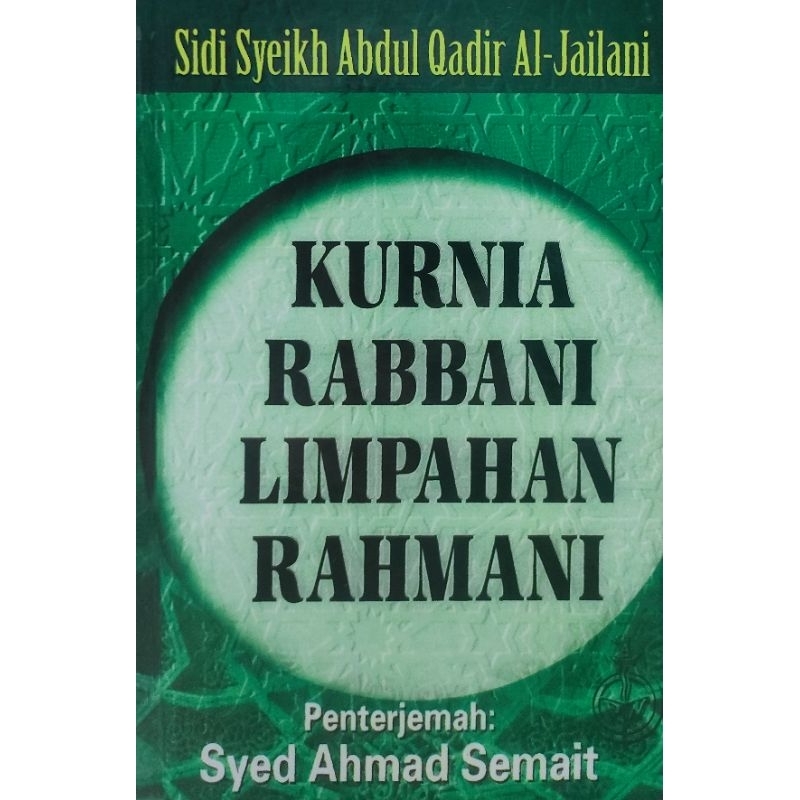 Rabbani KURNIA COLLECTION RAHMANI - SYEIKH ABDUL QADIR AL-JAILANI (HARD ...
