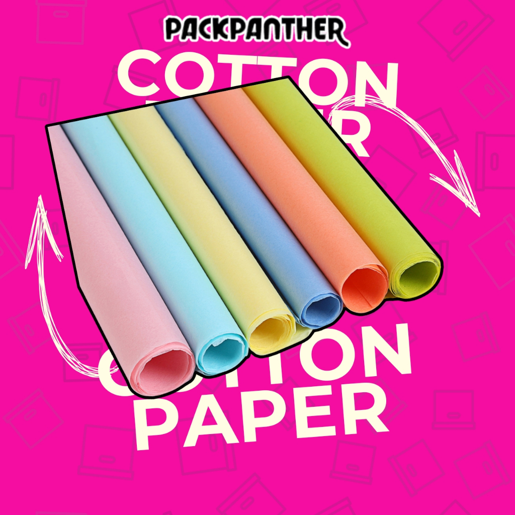 PACKPANTHER 28pcs Cotton Paper Wrapping Bouquet Pembalut Bunga Kertas ...