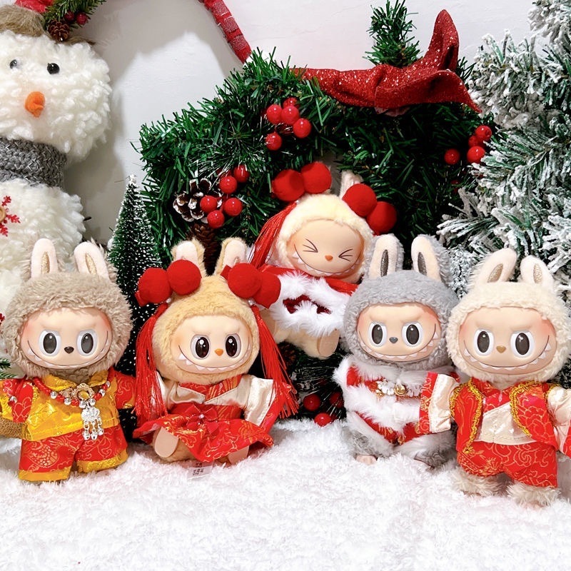 CNY Labubu Clothes Set Labubu Outfit Doll Clothes V1V2 High Quality ...