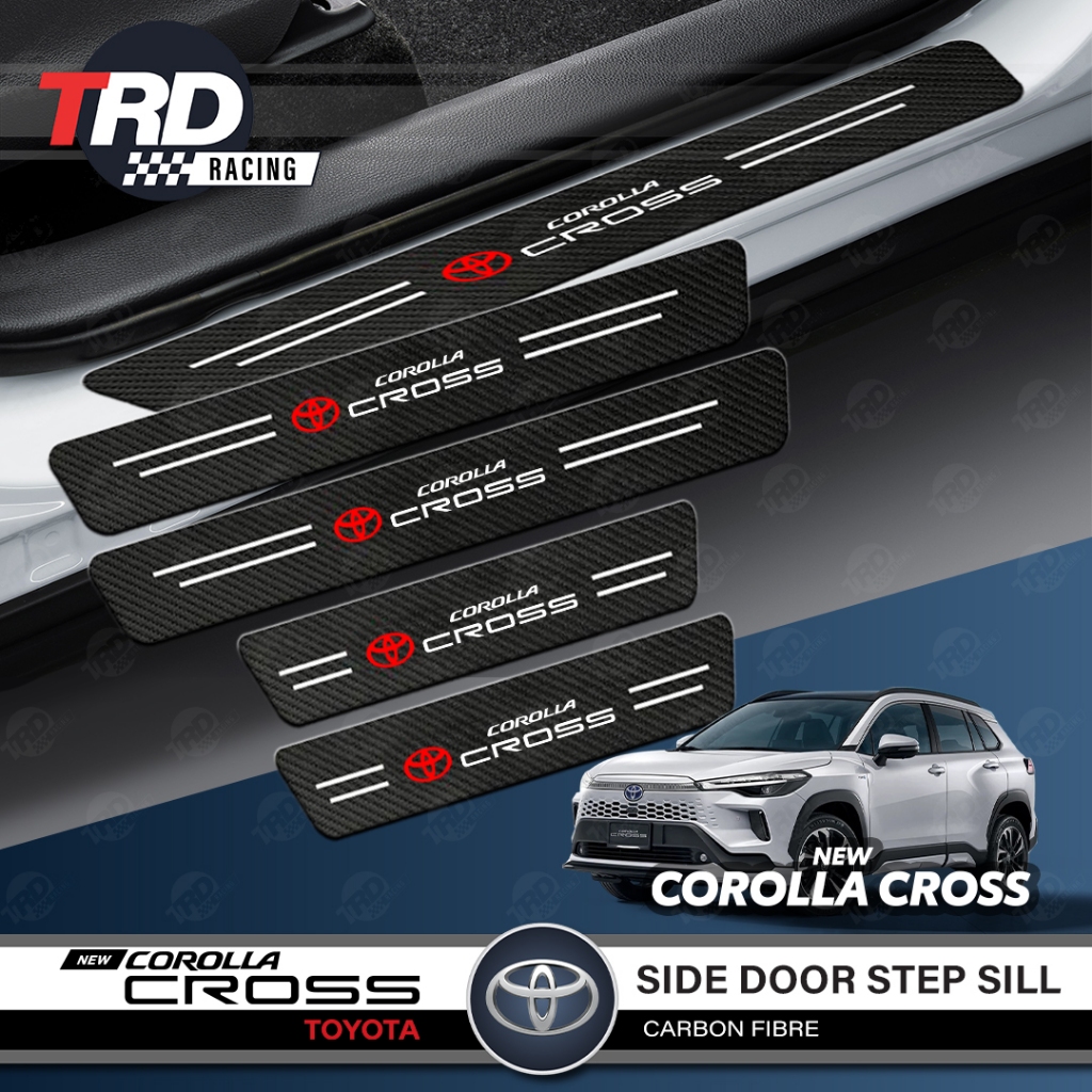 [DOOR SIDE STEP] NEW Toyota Corolla CROSS FACELIFT 2025 Sticker Sill ...