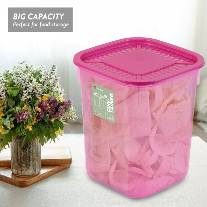 Elianware 9Ltr 14Ltr Large Airtight Container Bekas Beras Keropok Rice ...