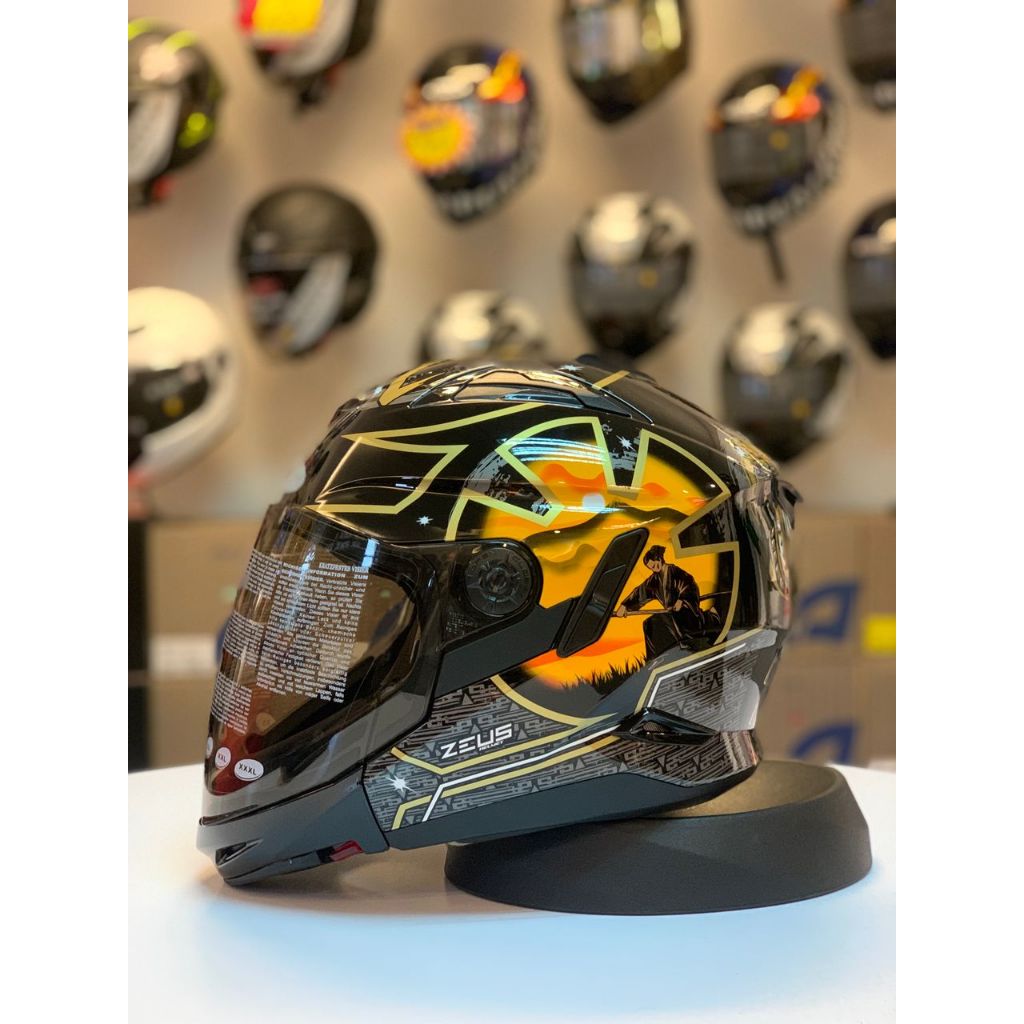 ZEUS HELMET ZS-613 2IN1 HELMET "10 VARIATIONS" | Shopee Singapore
