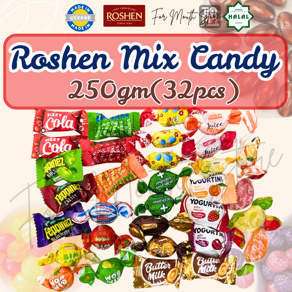ROSHEN Candy Gula Gula Campur Gula Gula Viral Crazy Bee Peppinezz Sour ...