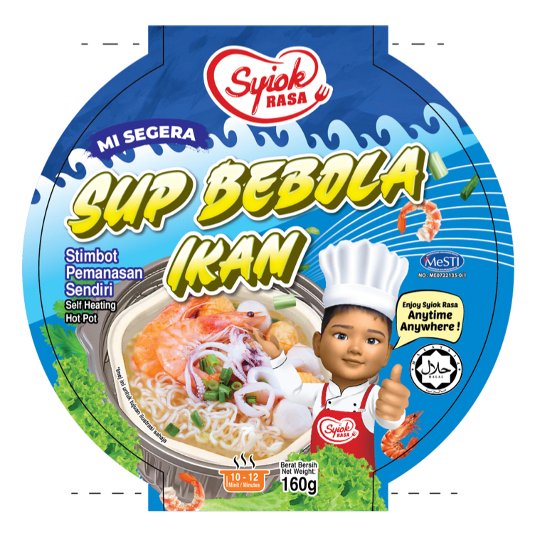 [HALAL] Syiok Rasa Seafood Flavour 160g || Halal || | Shopee Singapore
