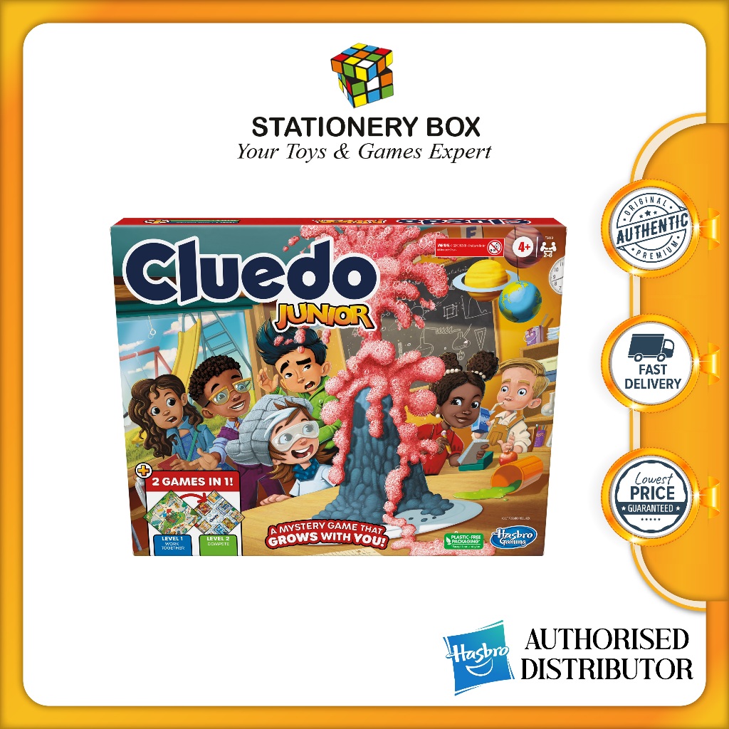 HASBRO CLUEDO JUNIOR BOARD GAME ( F6419 ) | Shopee Singapore