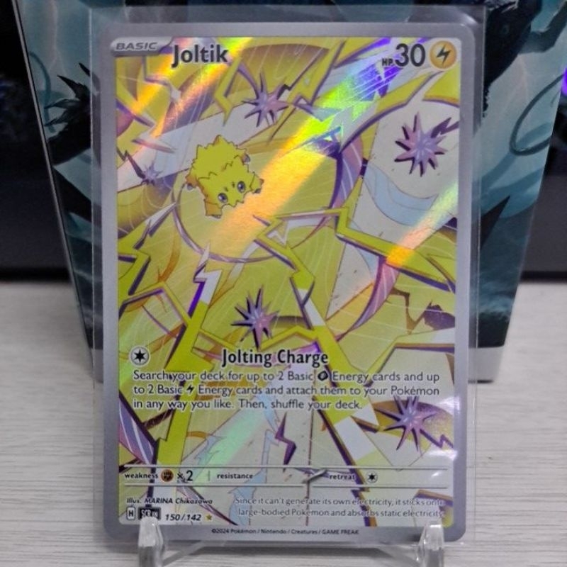 Pokemon TCG Joltik (SCR) (150/142) | Shopee Singapore
