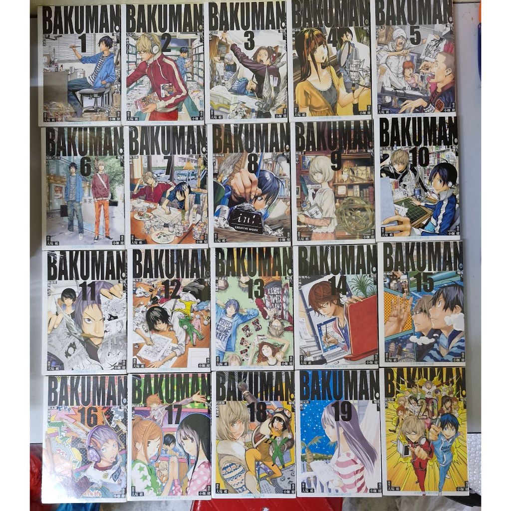 Chinese BAKUMAN BAKUMAN Episode 1-20 End (Taiwan Dongli) | Shopee Singapore