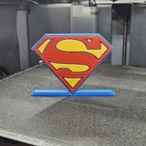 Superman Logo Table Stand | Shopee Singapore