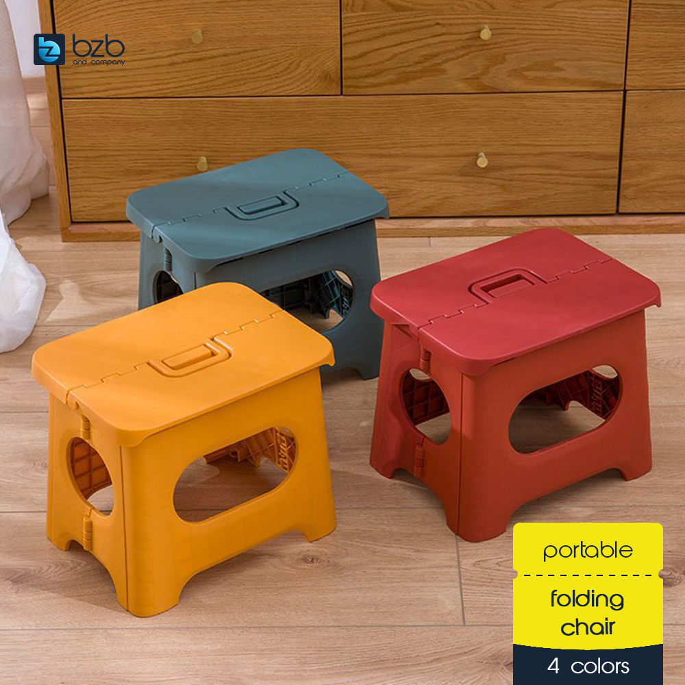 Foldable Step Stool Lightweight Mini Folding Chair Collapsible ...