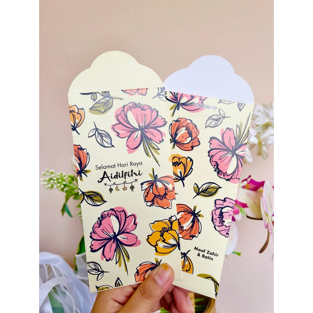 Sampul Duit Raya Premium 2025 | Kuntum Raya | | Shopee Singapore