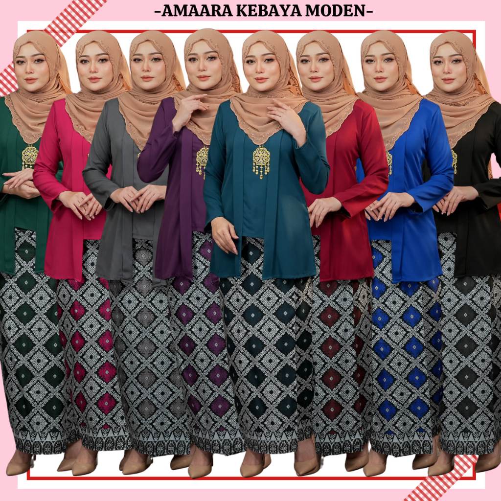 RAYA EDITION (AMAARA KEBAYA MODEN) | Shopee Singapore